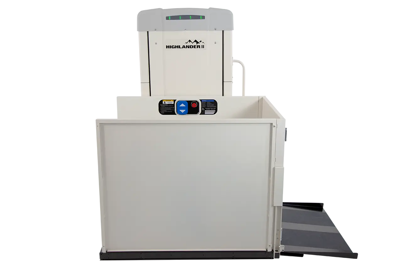 HIGHLANDER II: Vertical Platform Lift In Roanoke VA | EZ Mobility Solutions